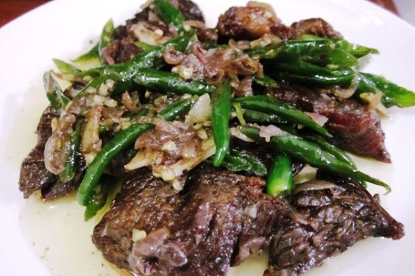 Dendeng Cabe Ijo Yang Enaknya Dijamin "Nendang"