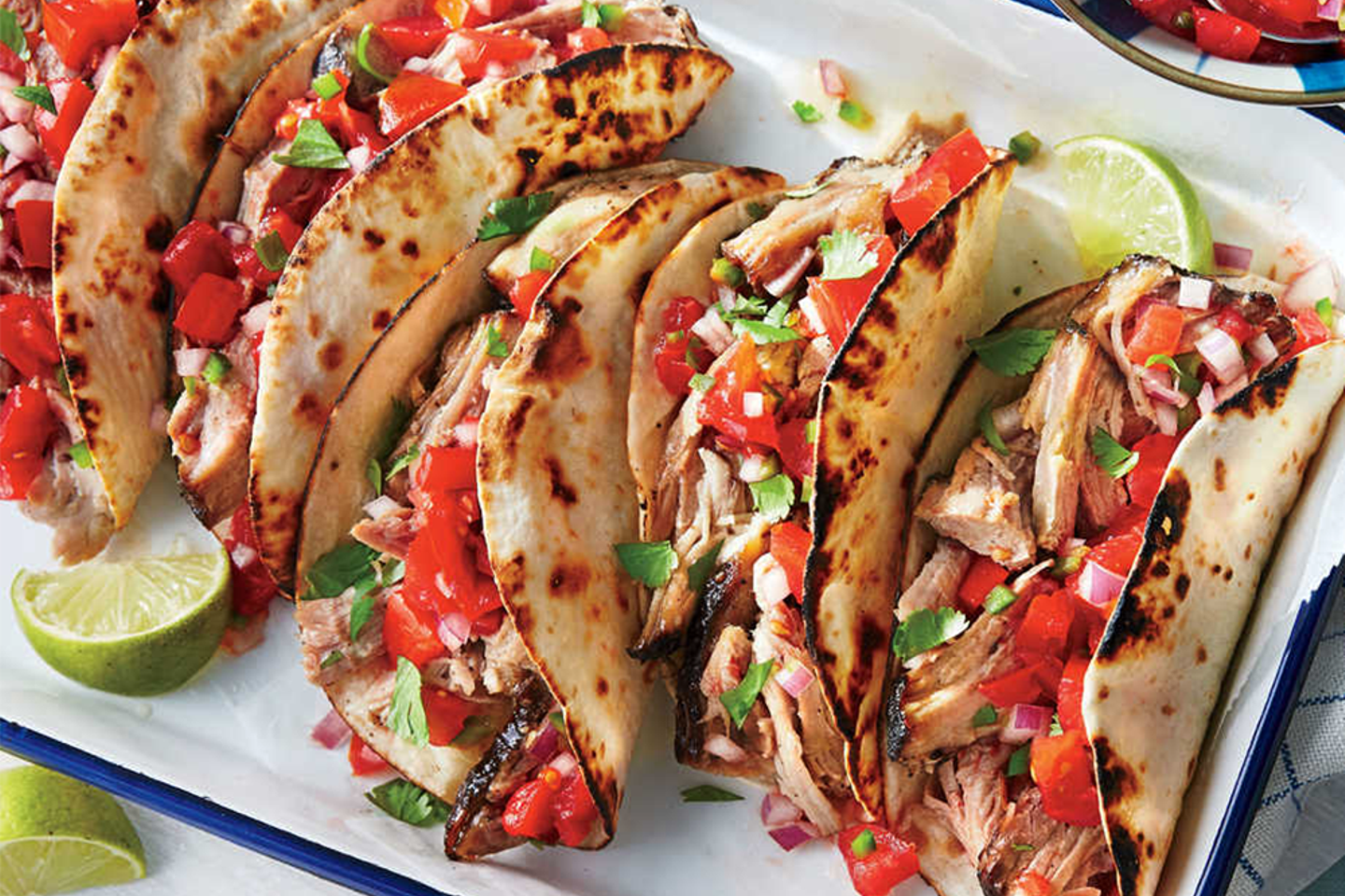 Taco Sayuran Bakar Dengan Salsa Kacang – Boss Makanan
