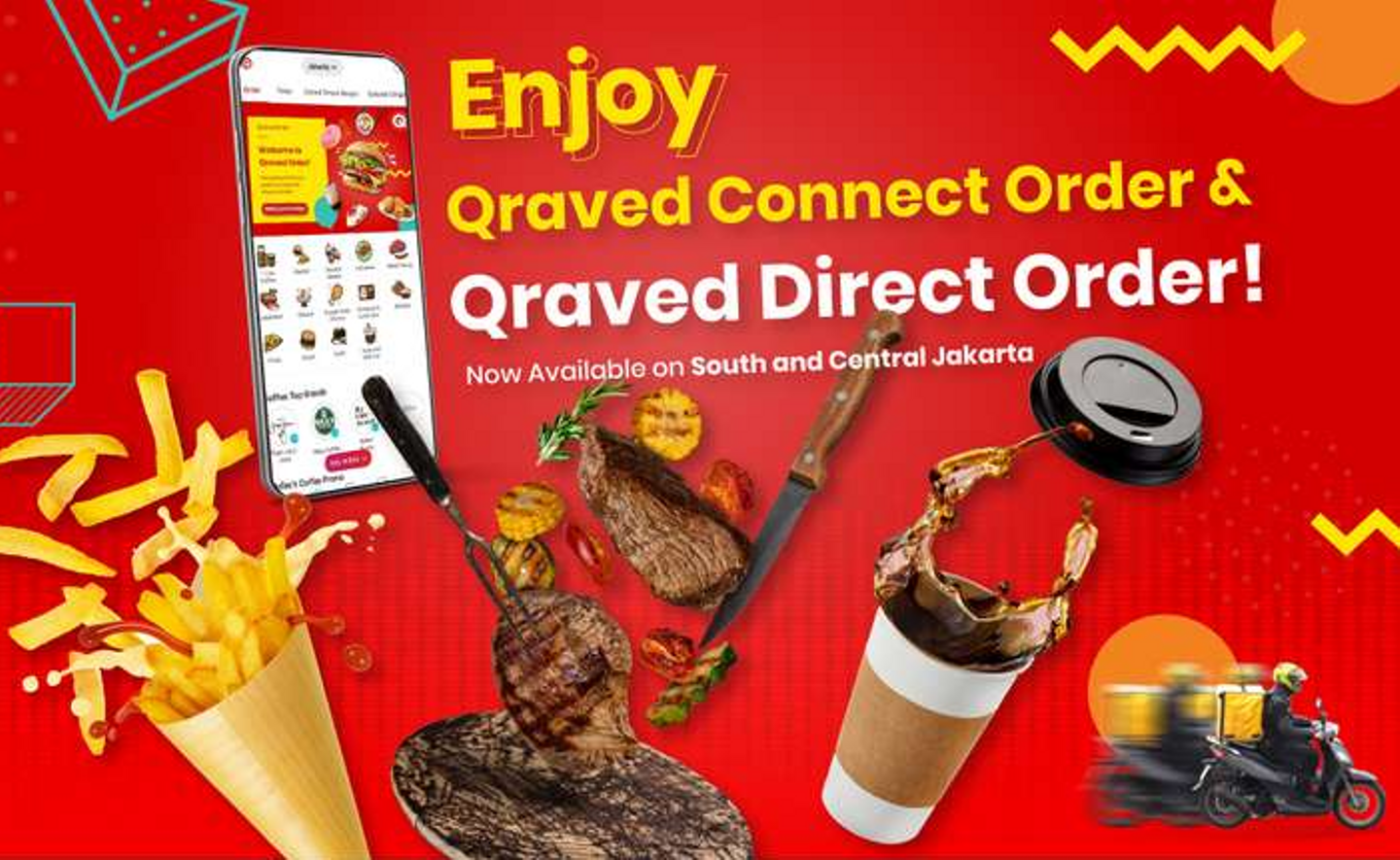 Pesan Makanan Lebih Gampang dengan Qraved Order