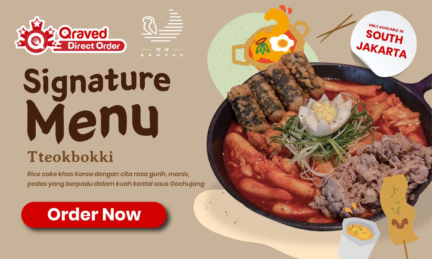 Menu Korea Kekinian yang Wajib Kamu Coba di Bamsae!